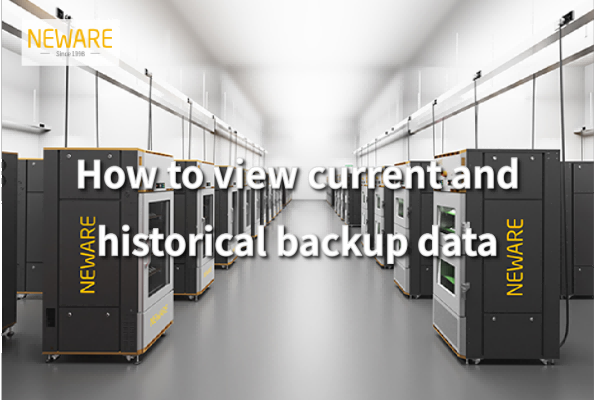 How to view current and historical backup data